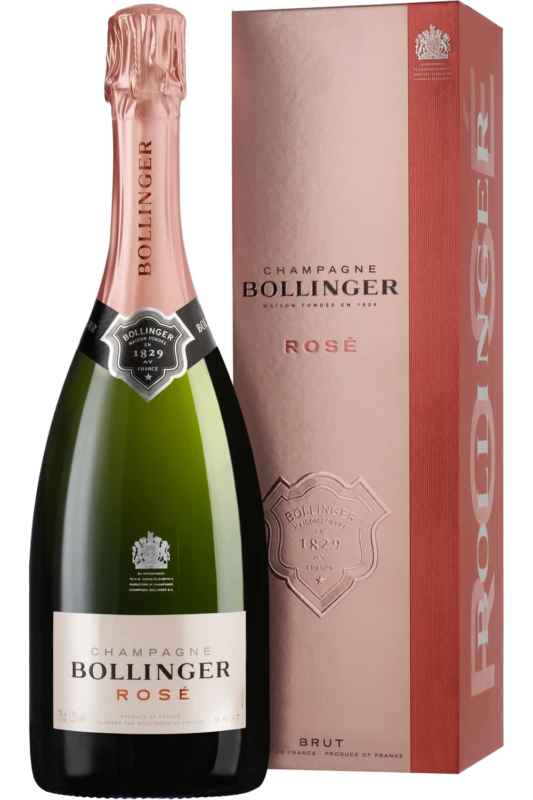 Bollinger Rosé - Brut de Champ - Acheter champagne Bollinger Rosé